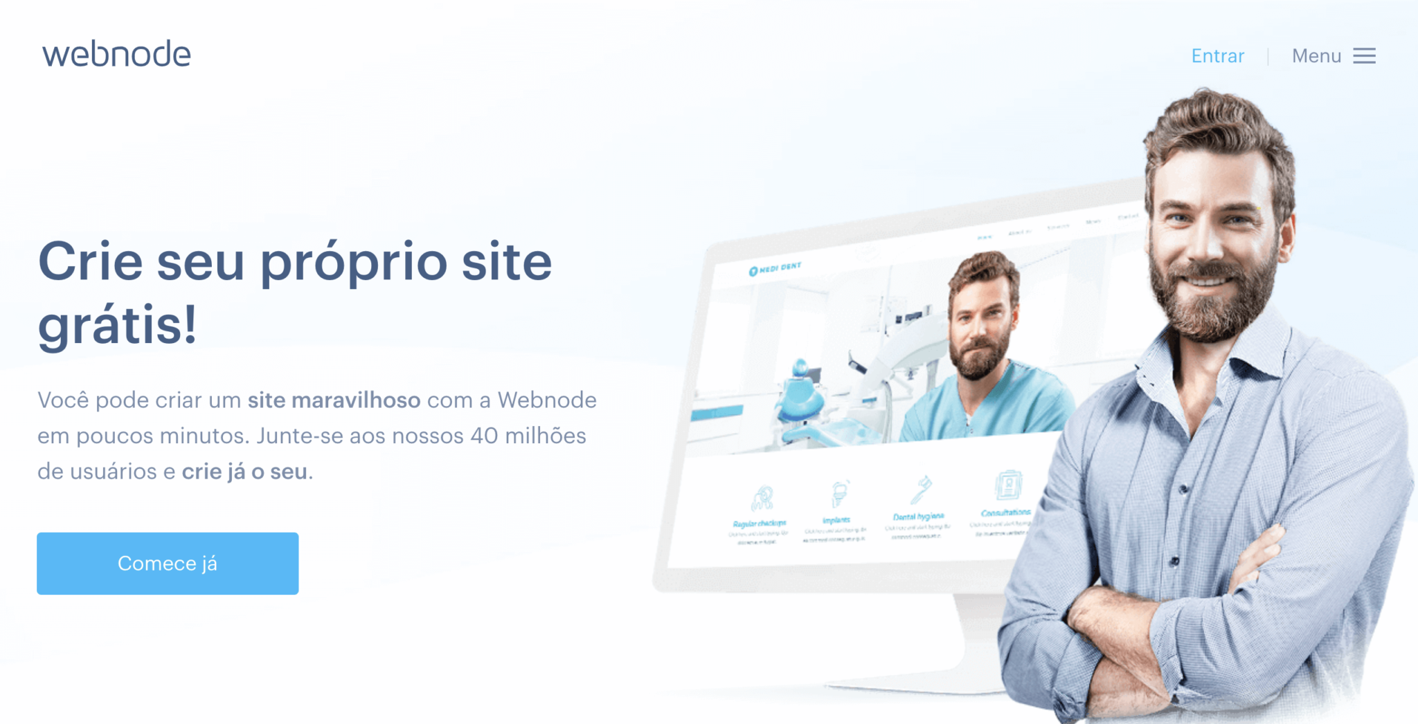 Criar site grátis: 17 ferramentas gratuitas para você escolher